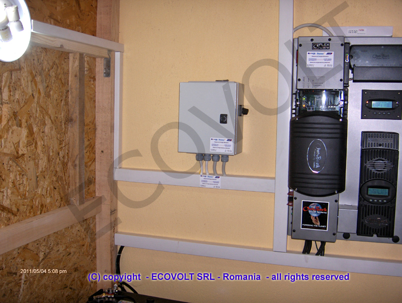 ECOVOLT - Sistemul Outback Flexpower One - 3KW proiect fotovoltaic
